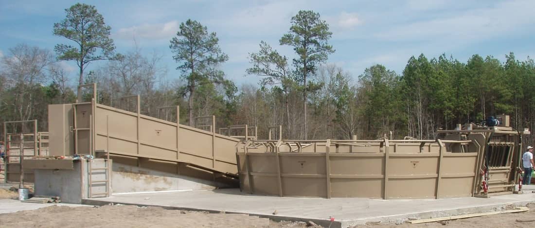 Dodge Mfg Co., Brute Cattle Equipment Cattle Alleys Cattle Tubs